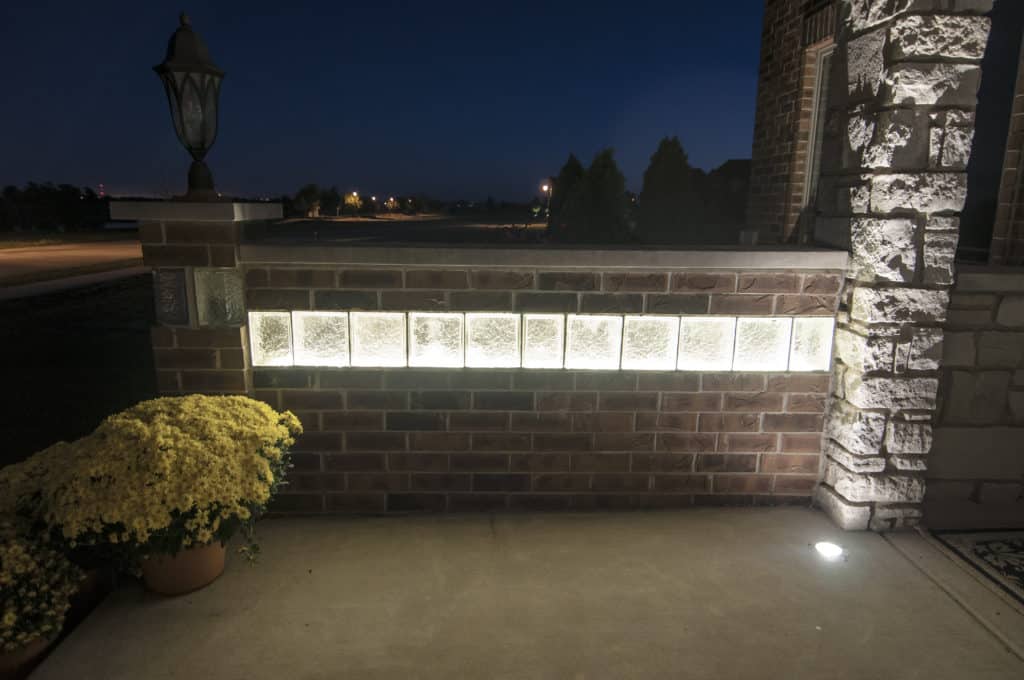 Dow Lighted Bricks - Outdoor Lighting in Chicago, IL | Outdoor Accents